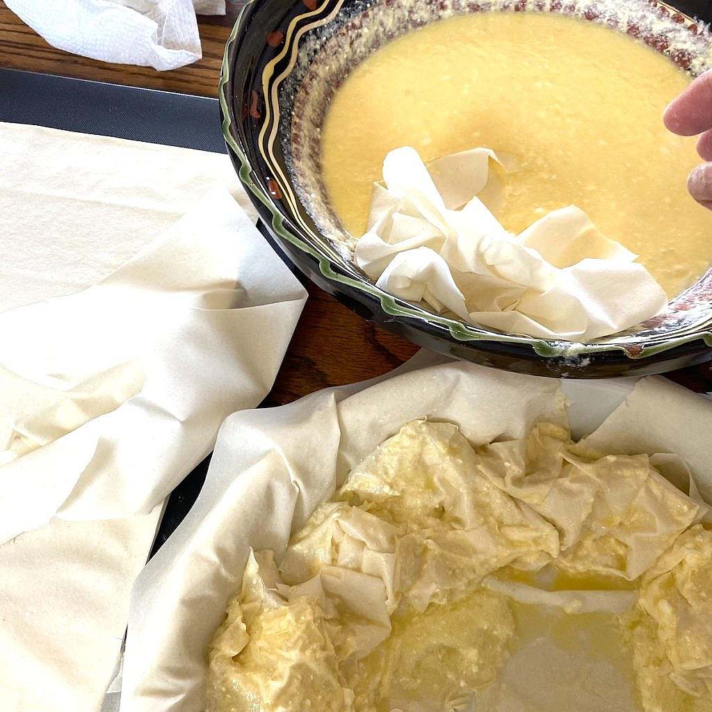 CHEESE PITA in One Hour - Serbian GIBANICA Quick and Easy - Delicious ...