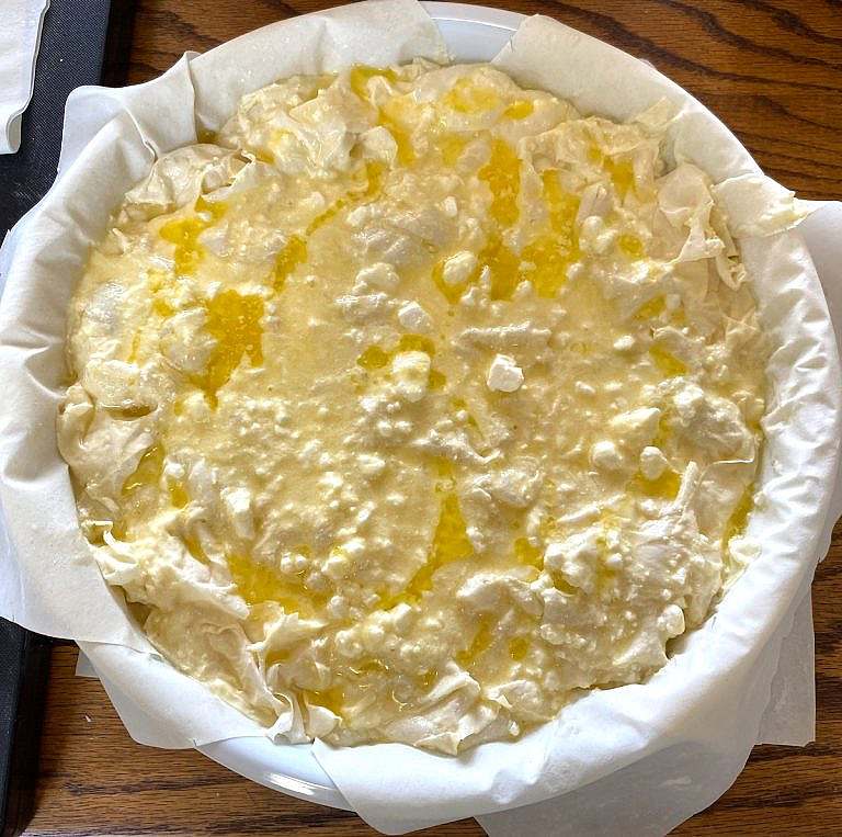 CHEESE PITA in One Hour - Serbian GIBANICA Quick and Easy - Delicious ...